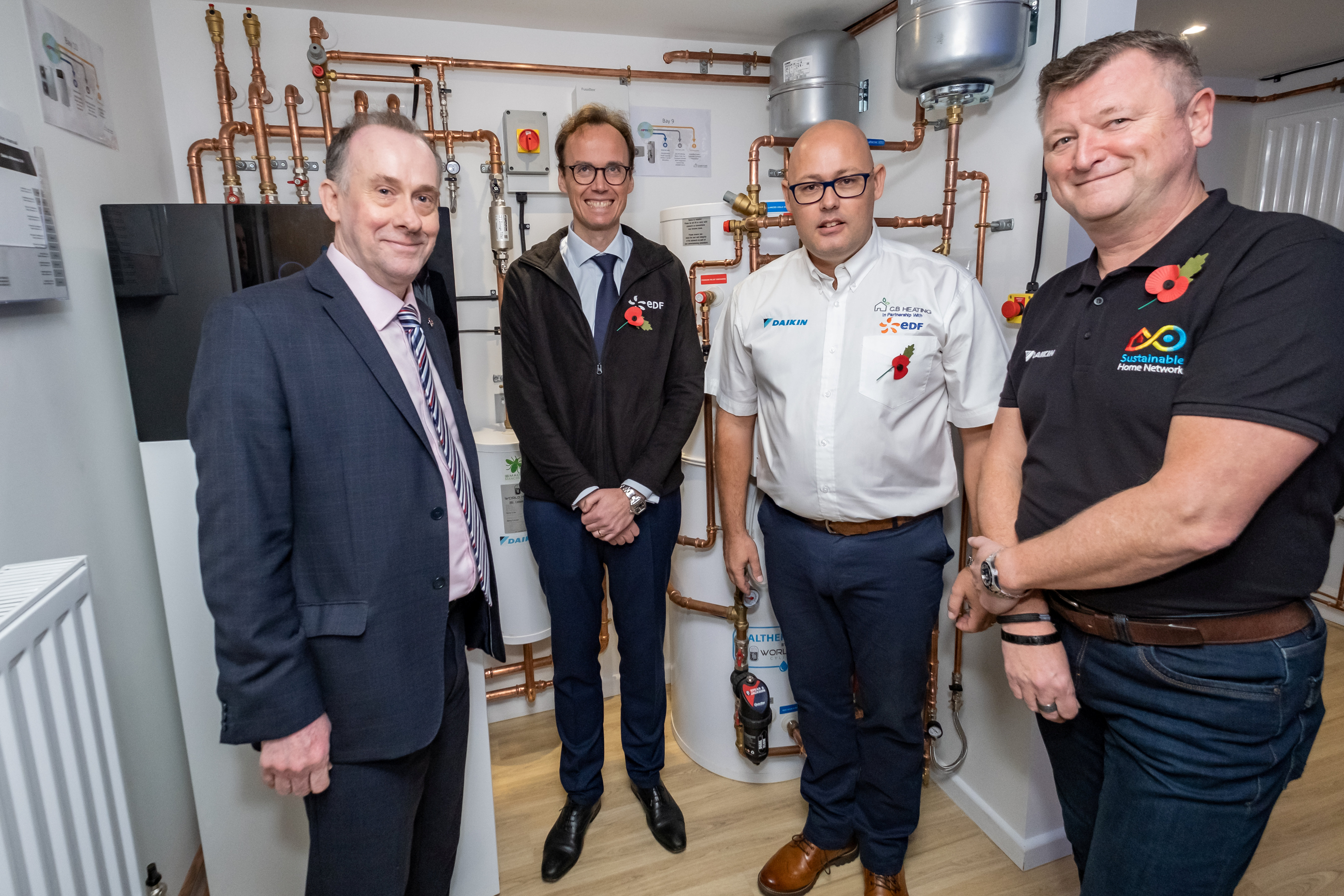 New training academy opens to train UK’s heat pump installers | EDF